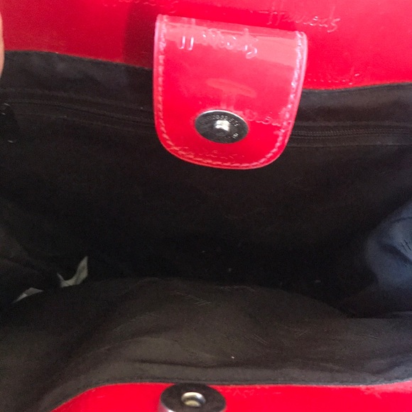 Harrods | Bags | Harrods Red Patent Leather Purse | Poshmark